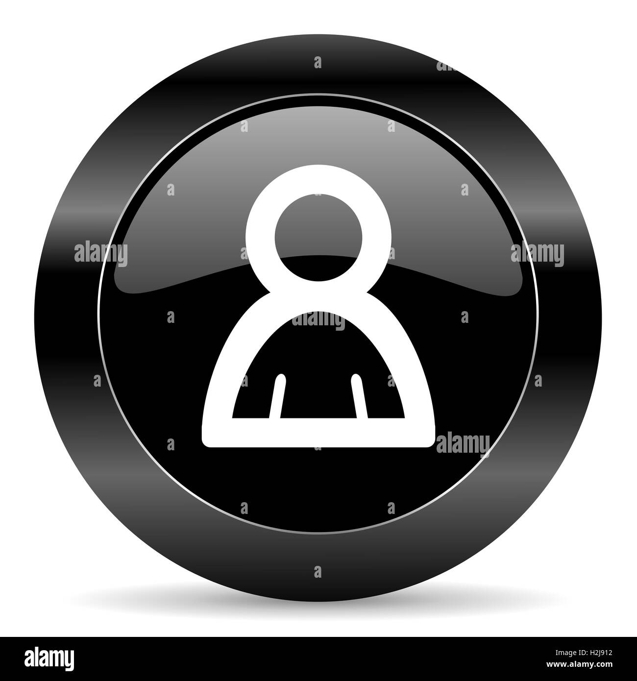 Person icon Cut Out Stock Images & Pictures - Alamy
