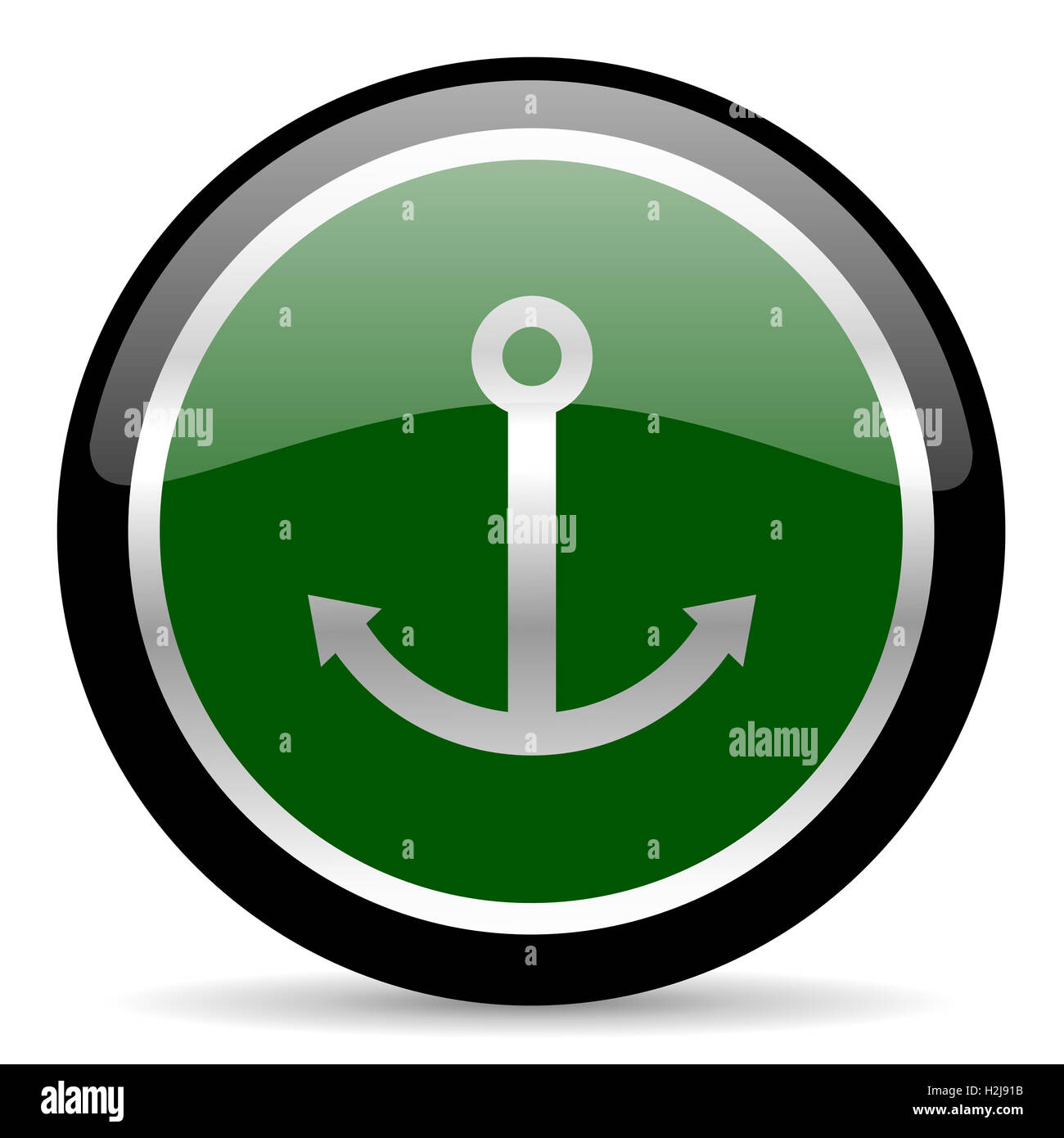Anchor boats Cut Out Stock Images & Pictures - Alamy