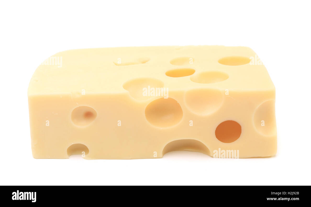 Block of cheese Stock Photo - Alamy