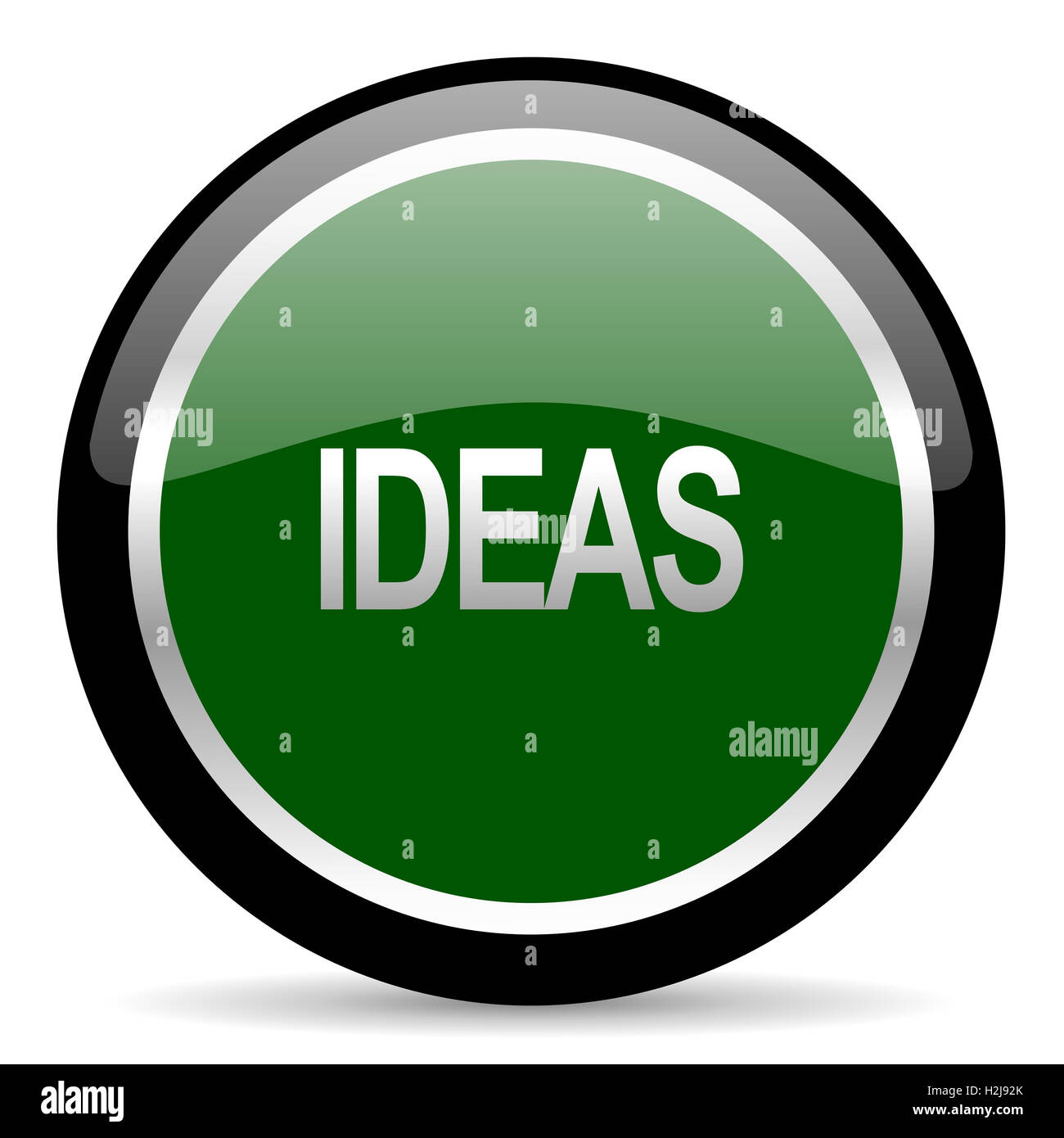 Ideas icon hi-res stock photography and images - Alamy