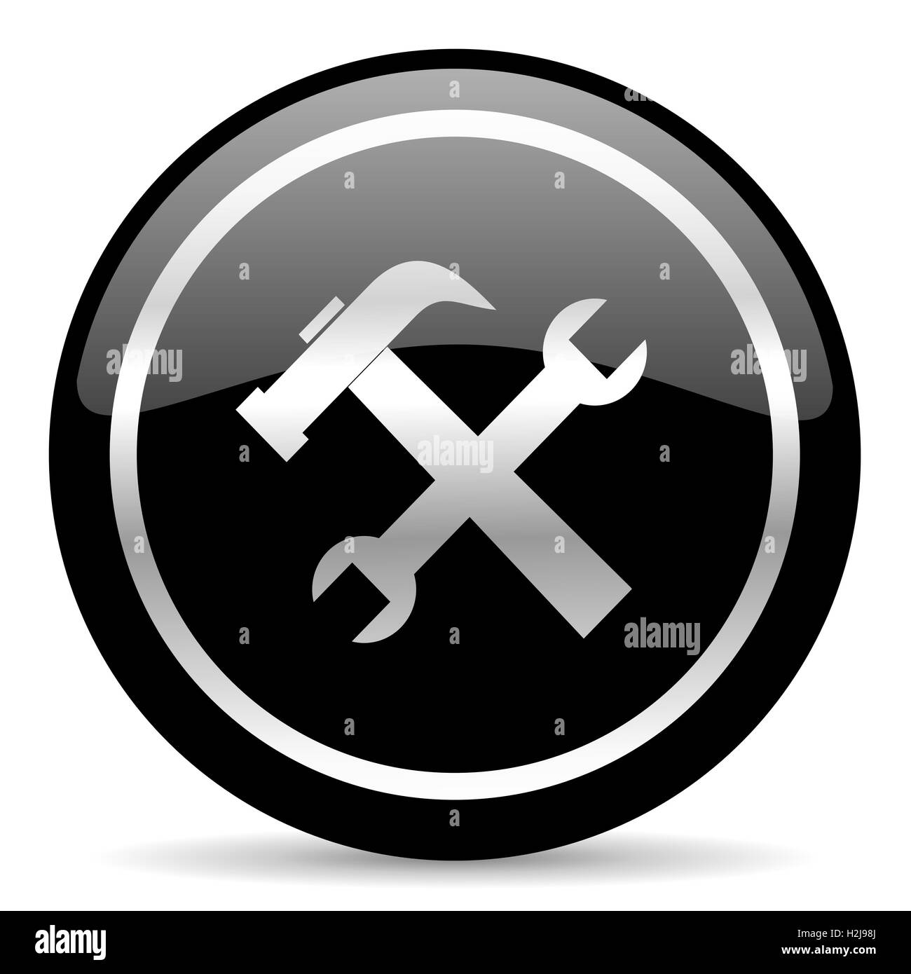 Tool icon hi-res stock photography and images - Alamy