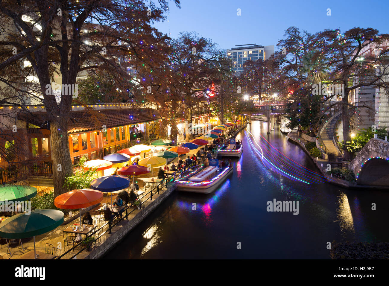 River Walk in San Antonio, Texas Stock Photo - Alamy