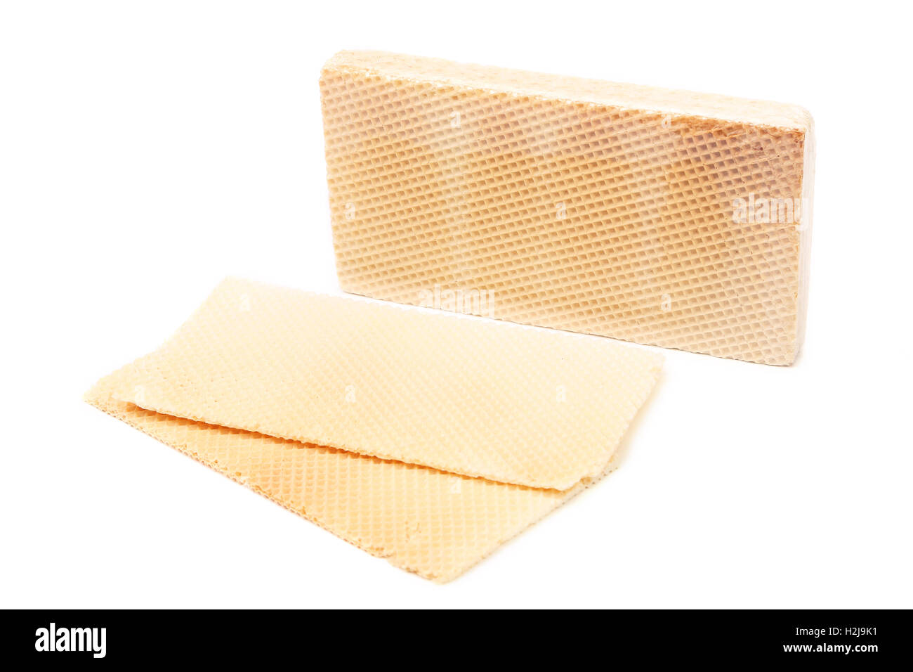 Waffer texture hi-res stock photography and images - Alamy