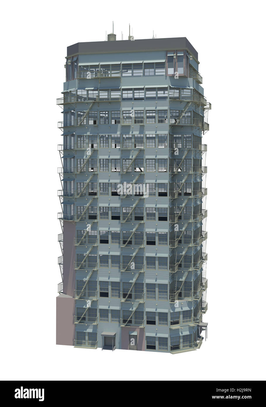 Highly detailed building Stock Photo - Alamy