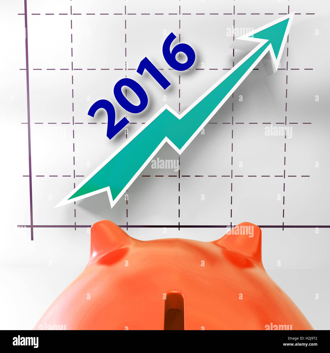 Rising arrow graph hi-res stock photography and images - Alamy