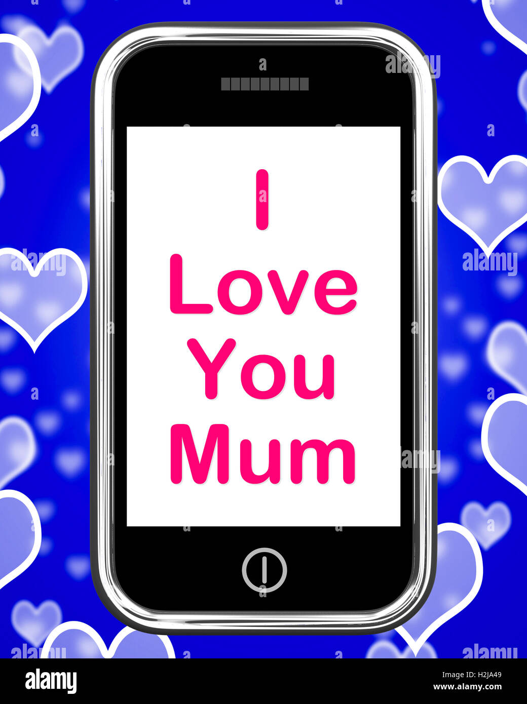 I love you message mummy hi-res stock photography and images - Alamy