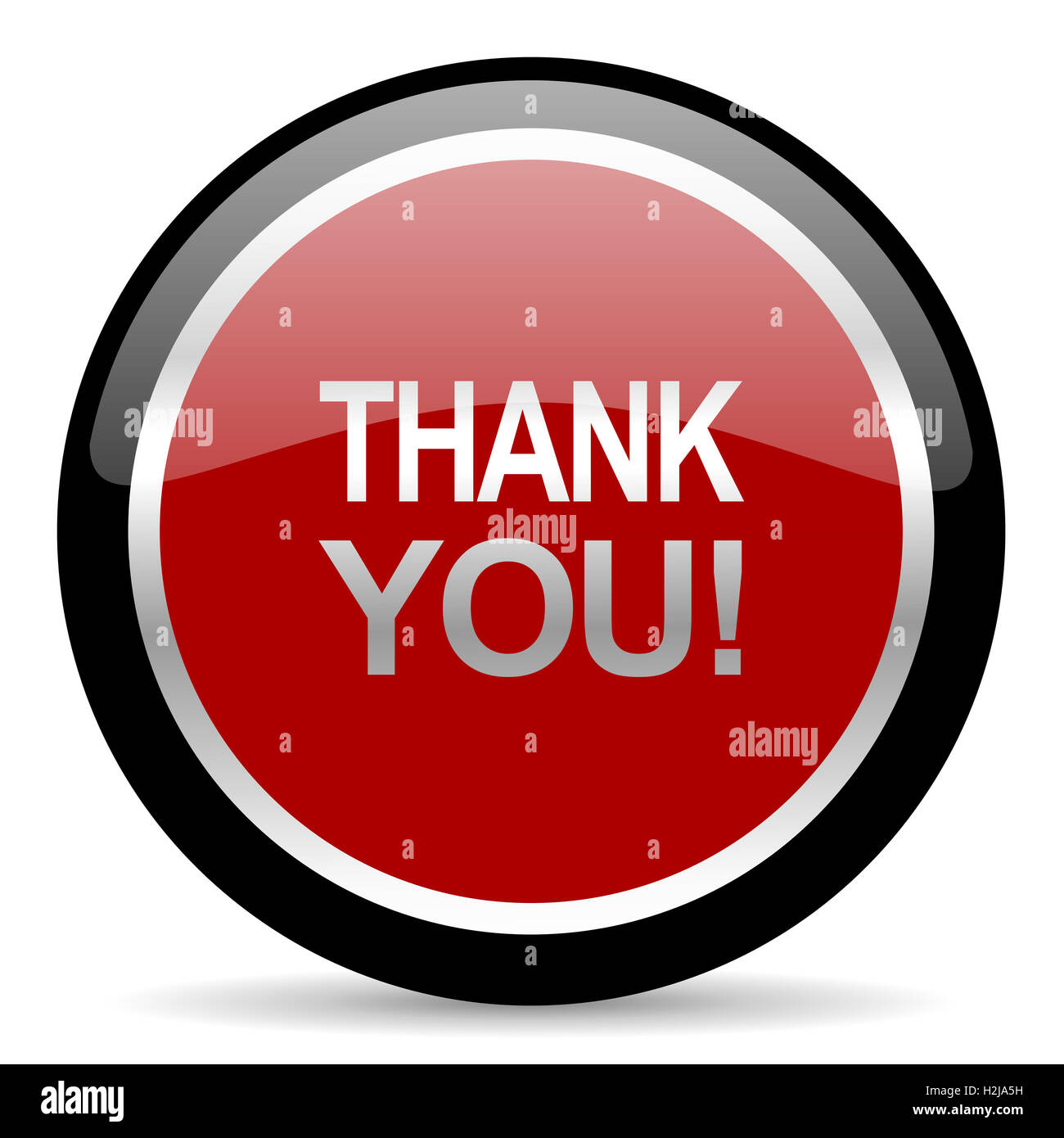 thank you icon Stock Photo - Alamy