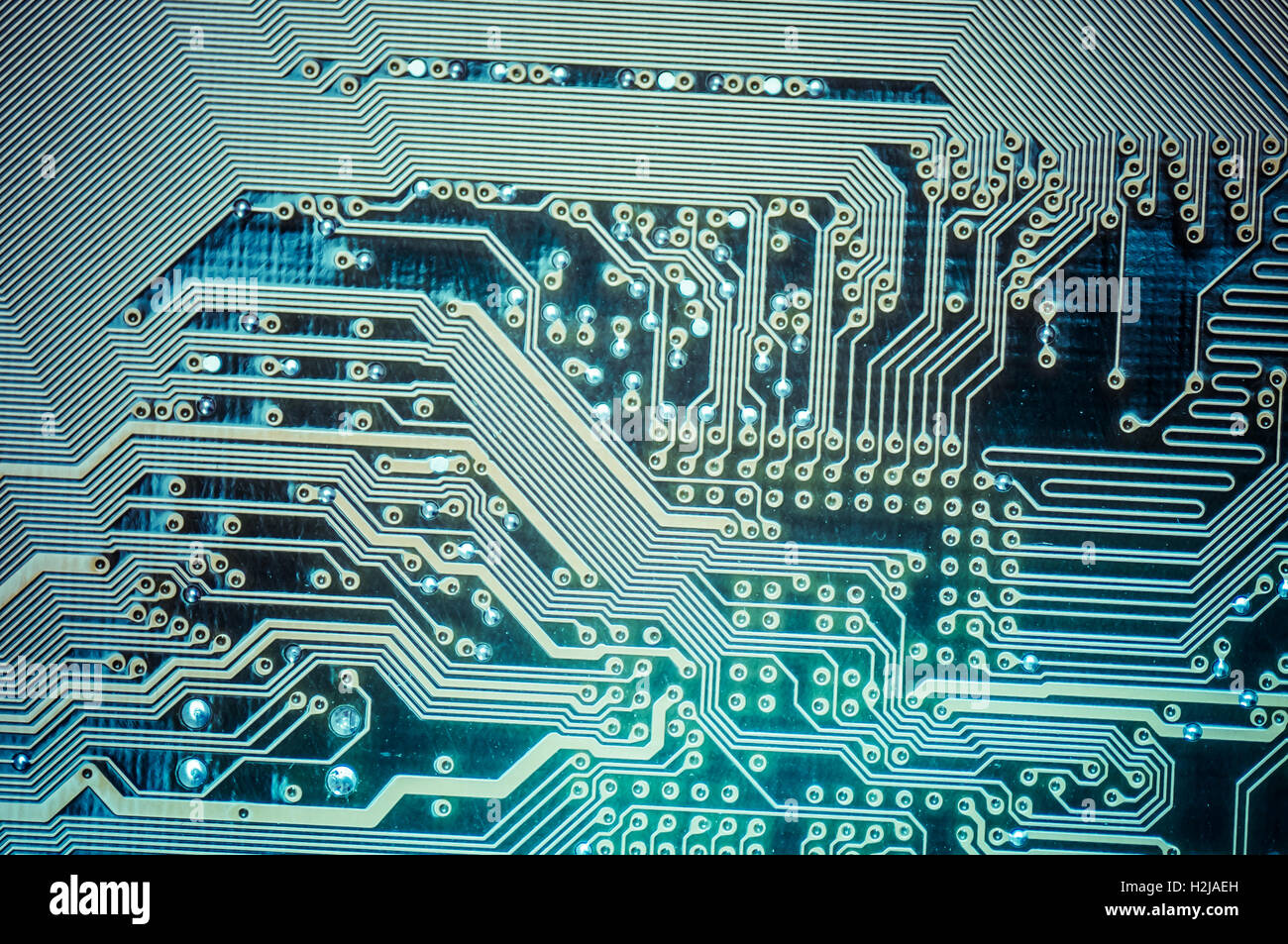 Microcircuit, Motherboard, computer and electronics modern backg Stock ...