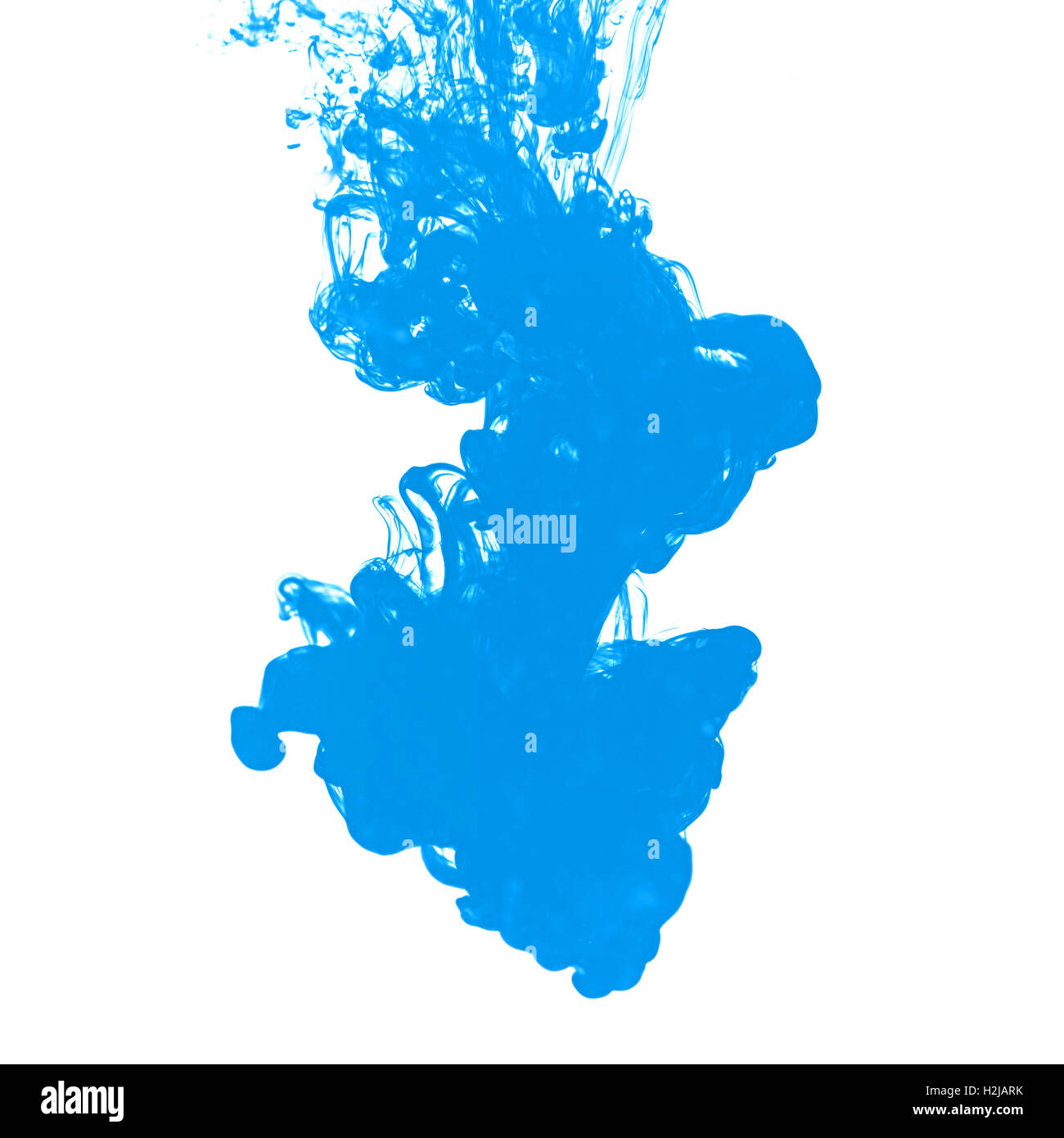 Ink in water on white hi-res stock photography and images - Alamy