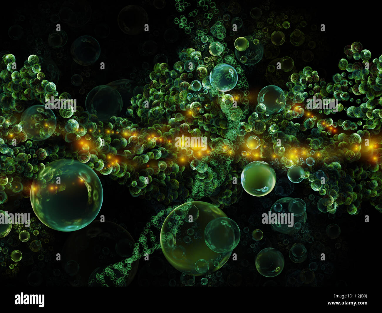 Visualization of DNA Stock Photo - Alamy
