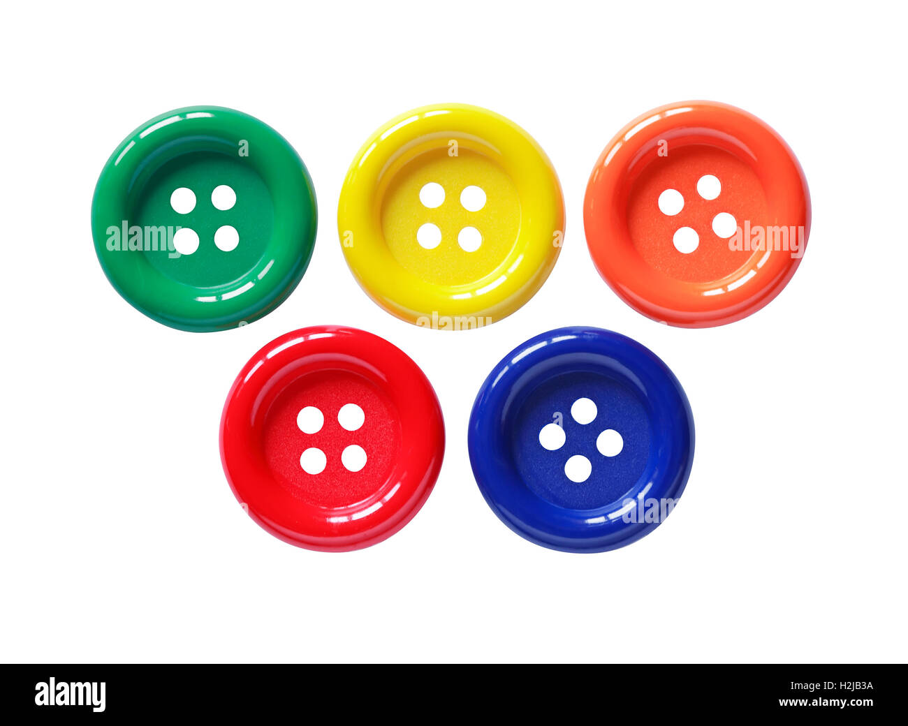 Color Buttons Set Stock Photo - Alamy