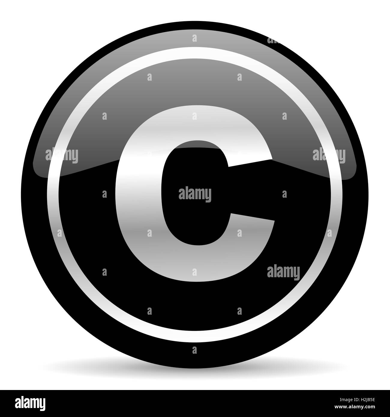 Copyright symbol logo hi-res stock photography and images - Alamy