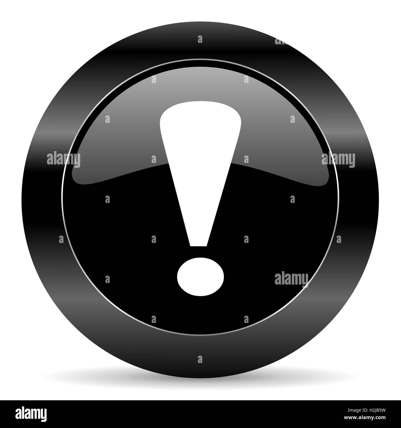 Exclamation exclamation sign Black and White Stock Photos & Images - Alamy