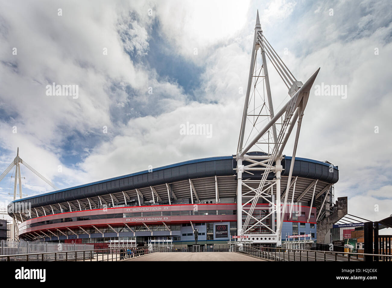 Cardiff MIllennium Stadium Stock Photo - Alamy
