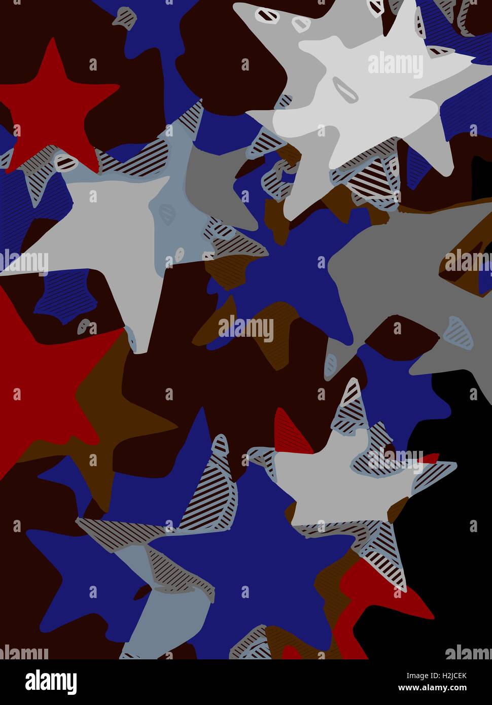 Abstract background full of stars for design and print Stock Photo - Alamy