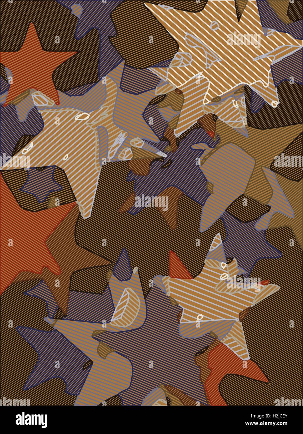 Abstract background full of stars for design and print Stock Photo - Alamy