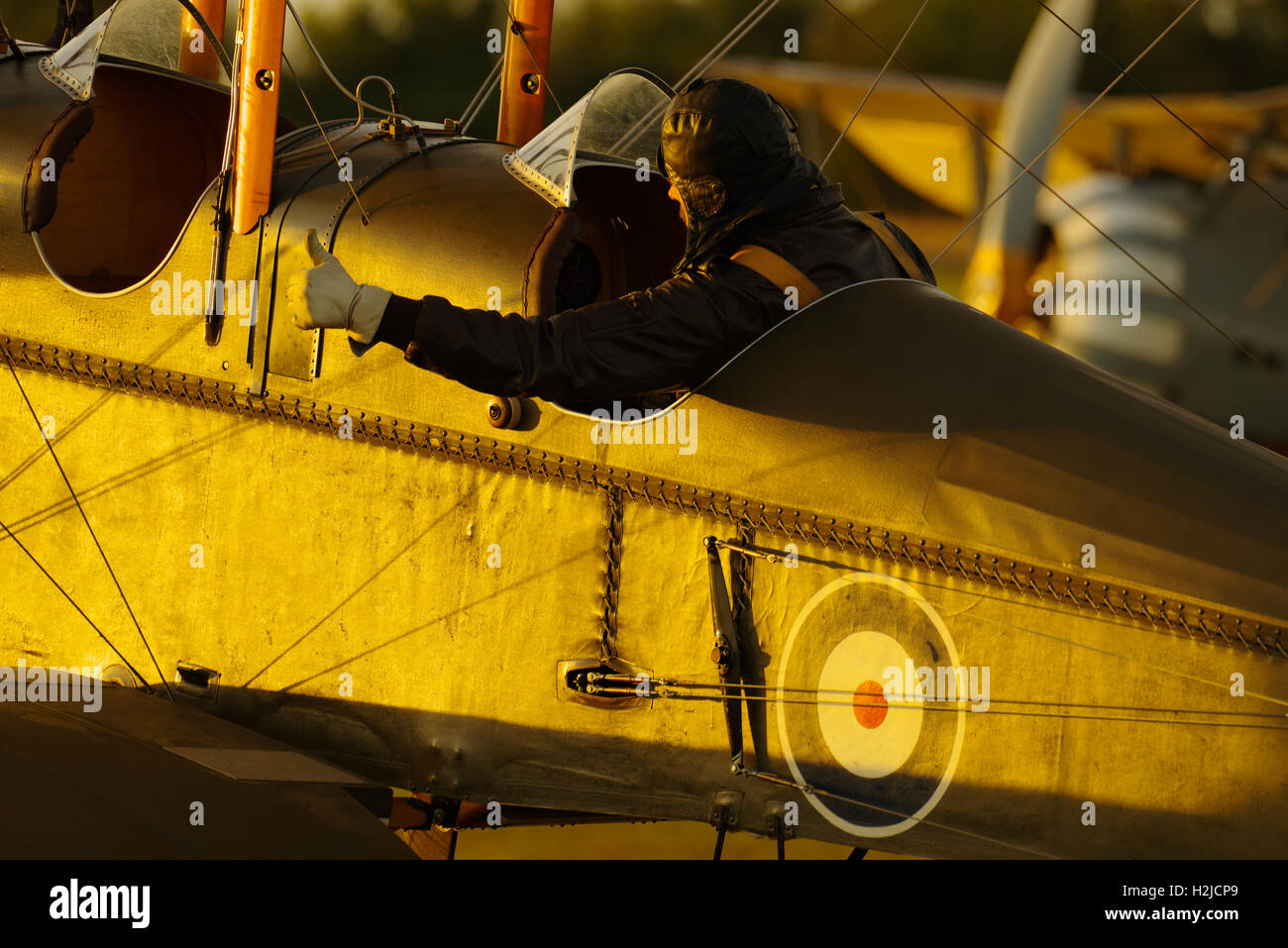 Royal Aircraft Factory BE2e A`2767, at Stow Maries Stock Photo - Alamy