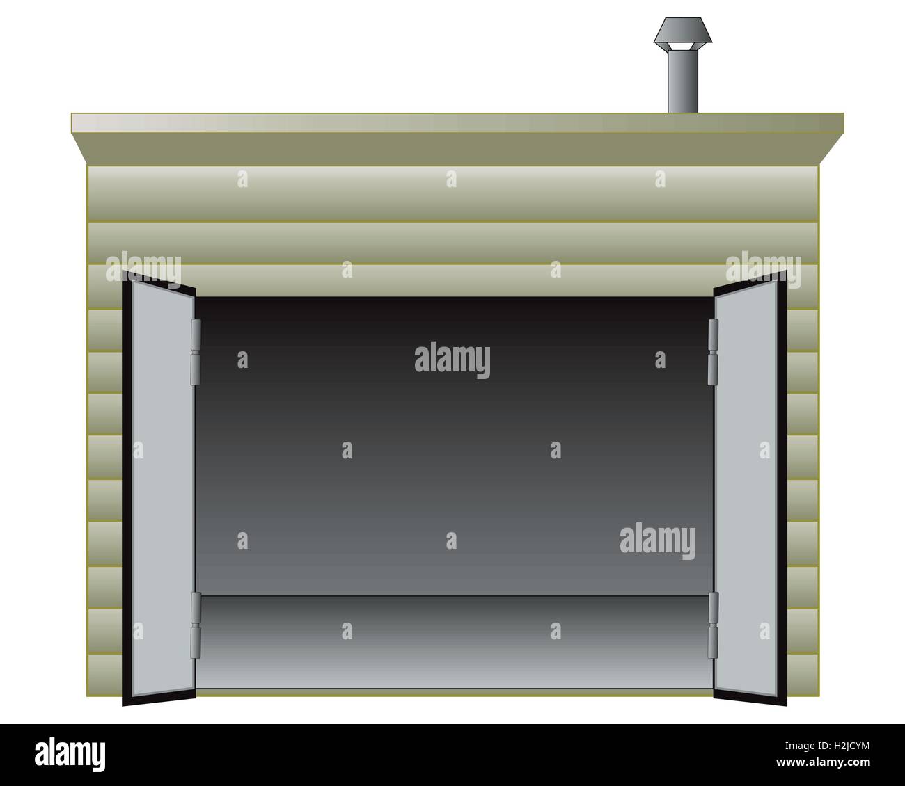 Garage for car Stock Vector Image & Art - Alamy