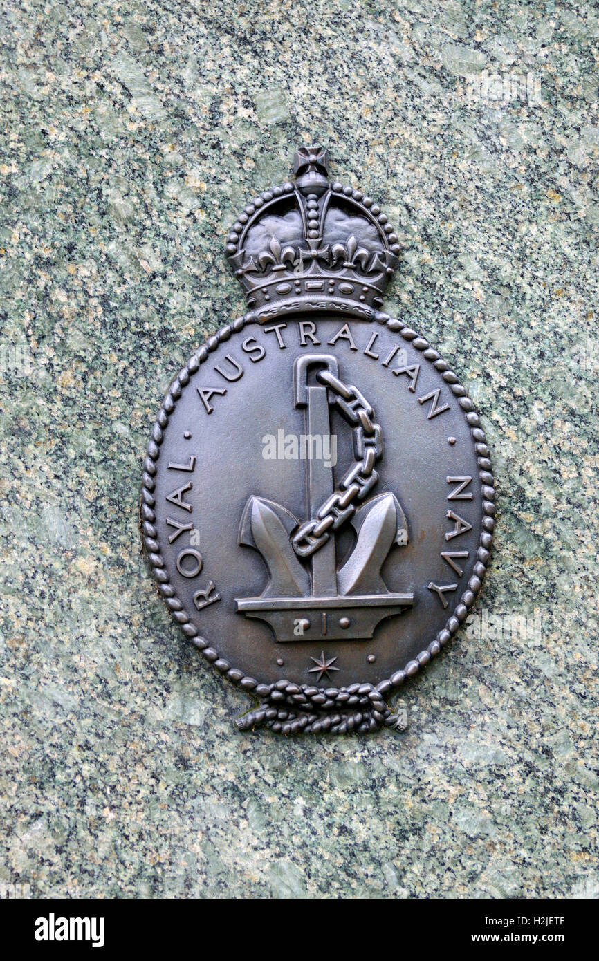 London, England,UK. Australian War Memorial at Hyde Park Corner. Detail ...