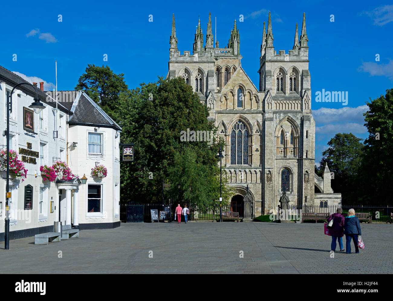 Selby Abbey, North Yorkshire, England UK Stock Photo - Alamy