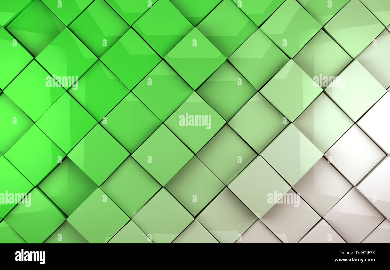 Green cube design hi-res stock photography and images - Alamy