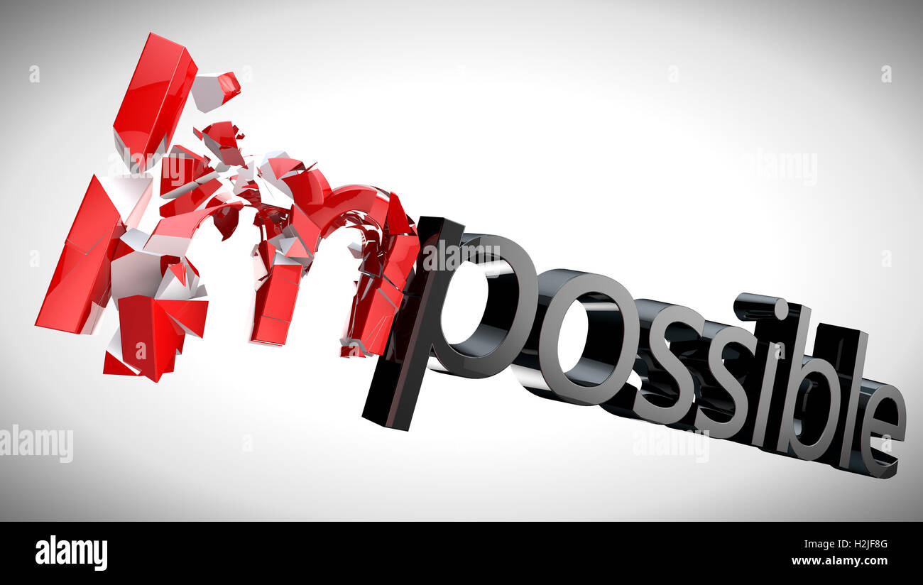 Impossible concept hi-res stock photography and images - Alamy