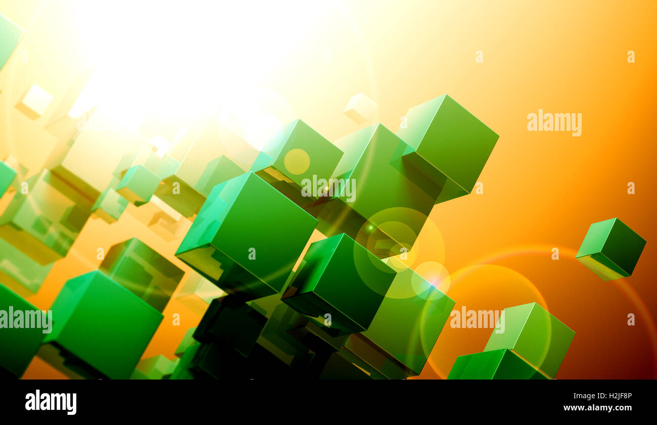 cube concept.Science and technology background Stock Photo - Alamy