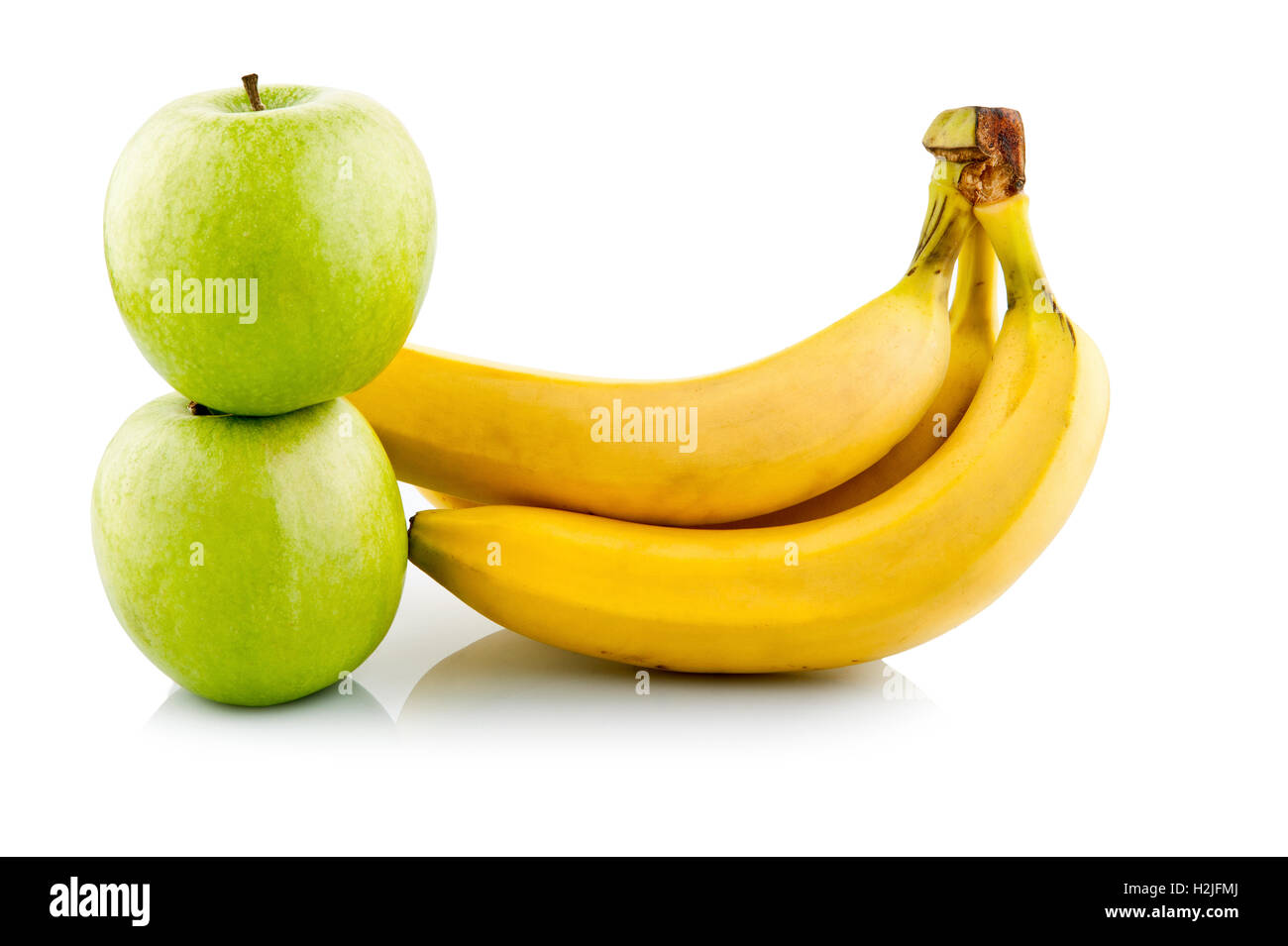 Bananas red apples hi-res stock photography and images - Alamy