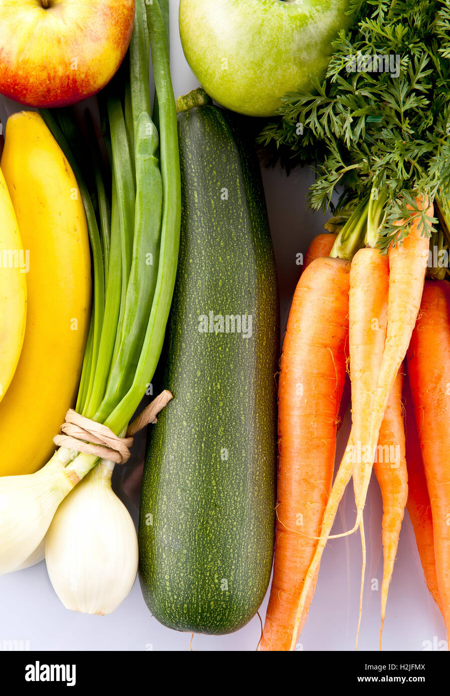 Group of vegetables and fruit Stock Photo - Alamy