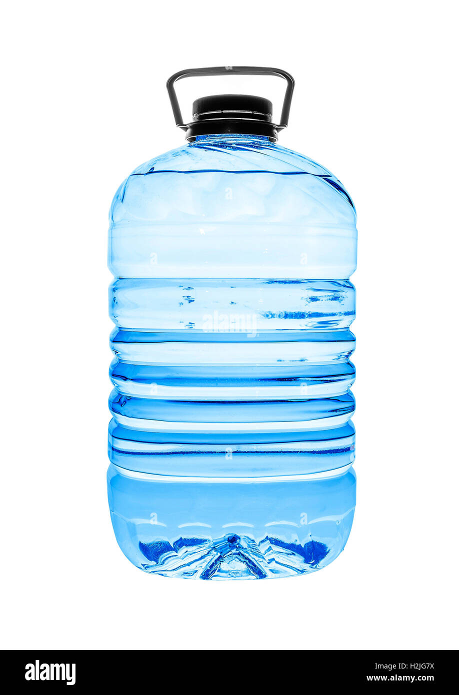 Big plastic water bottle isolated on white backgroud Stock Photo - Alamy