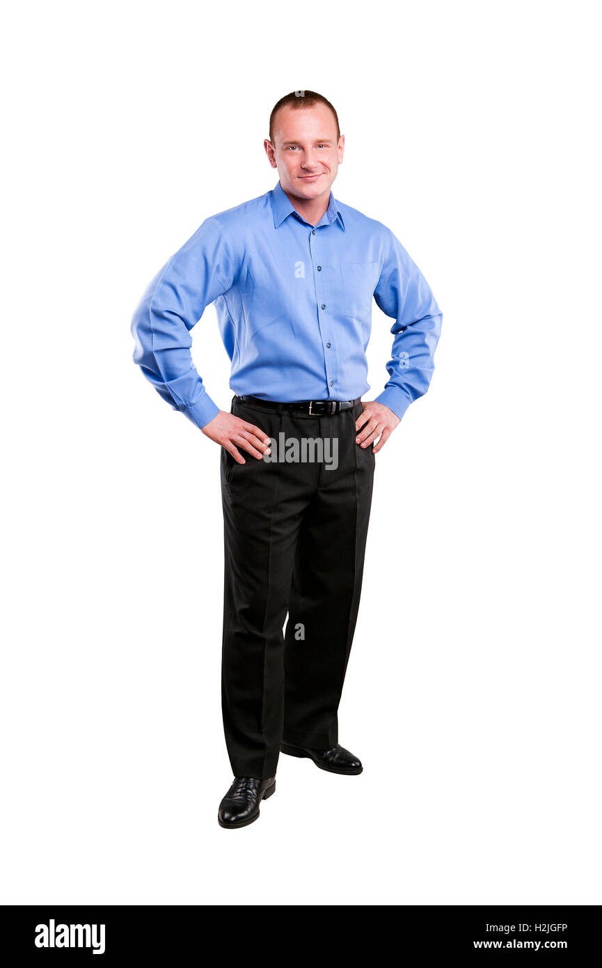 Business man suit full body hi-res stock photography and images - Alamy