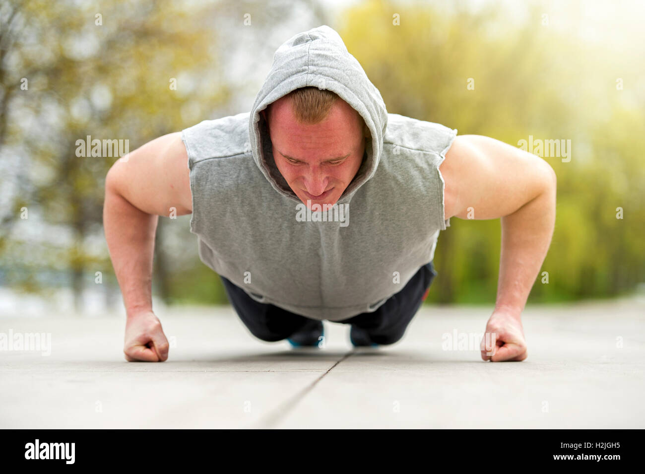 Push park hi-res stock photography and images - Alamy