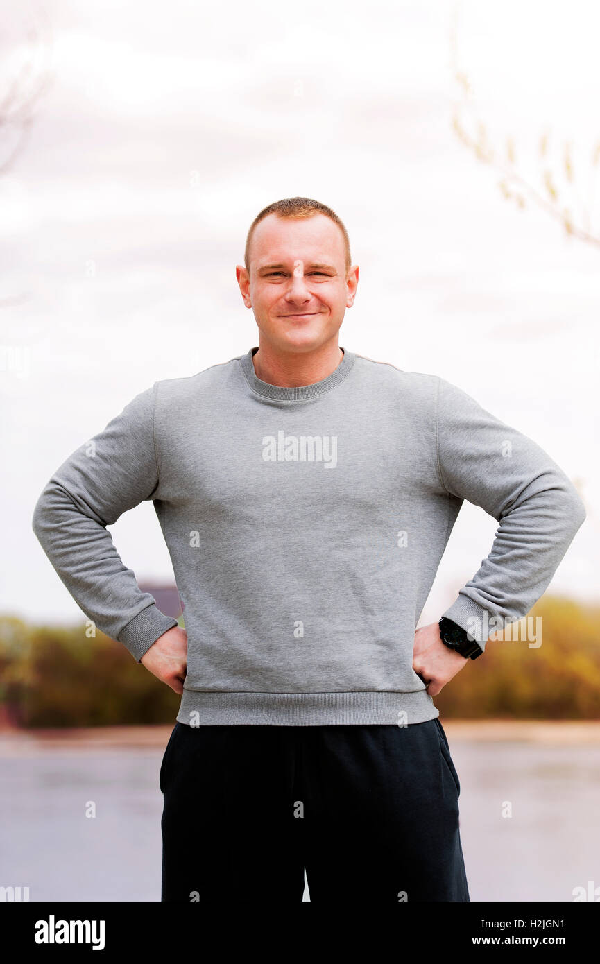 Man runing hi-res stock photography and images - Alamy