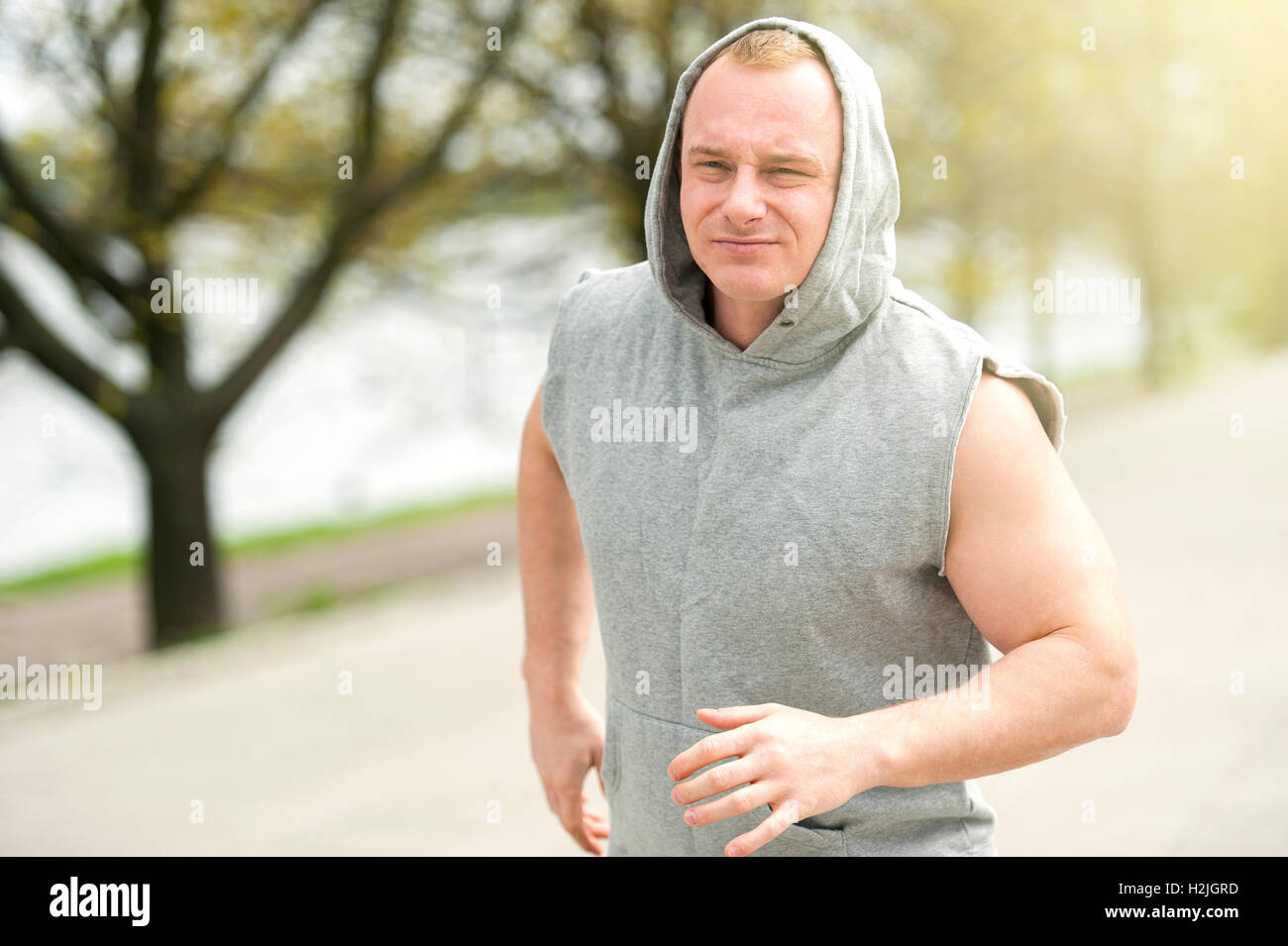 Man joging hi-res stock photography and images - Alamy