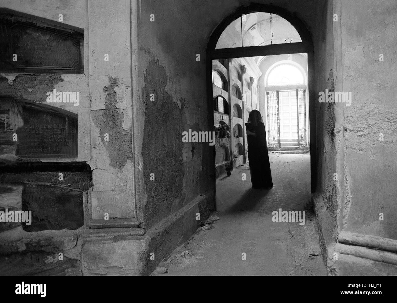 Scary phantom Black and White Stock Photos & Images - Alamy