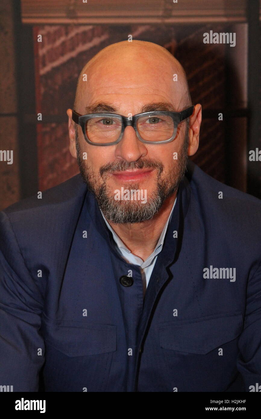 German businessmen at VOX TV show 'Die Höhle der Löwen'. Featuring ...