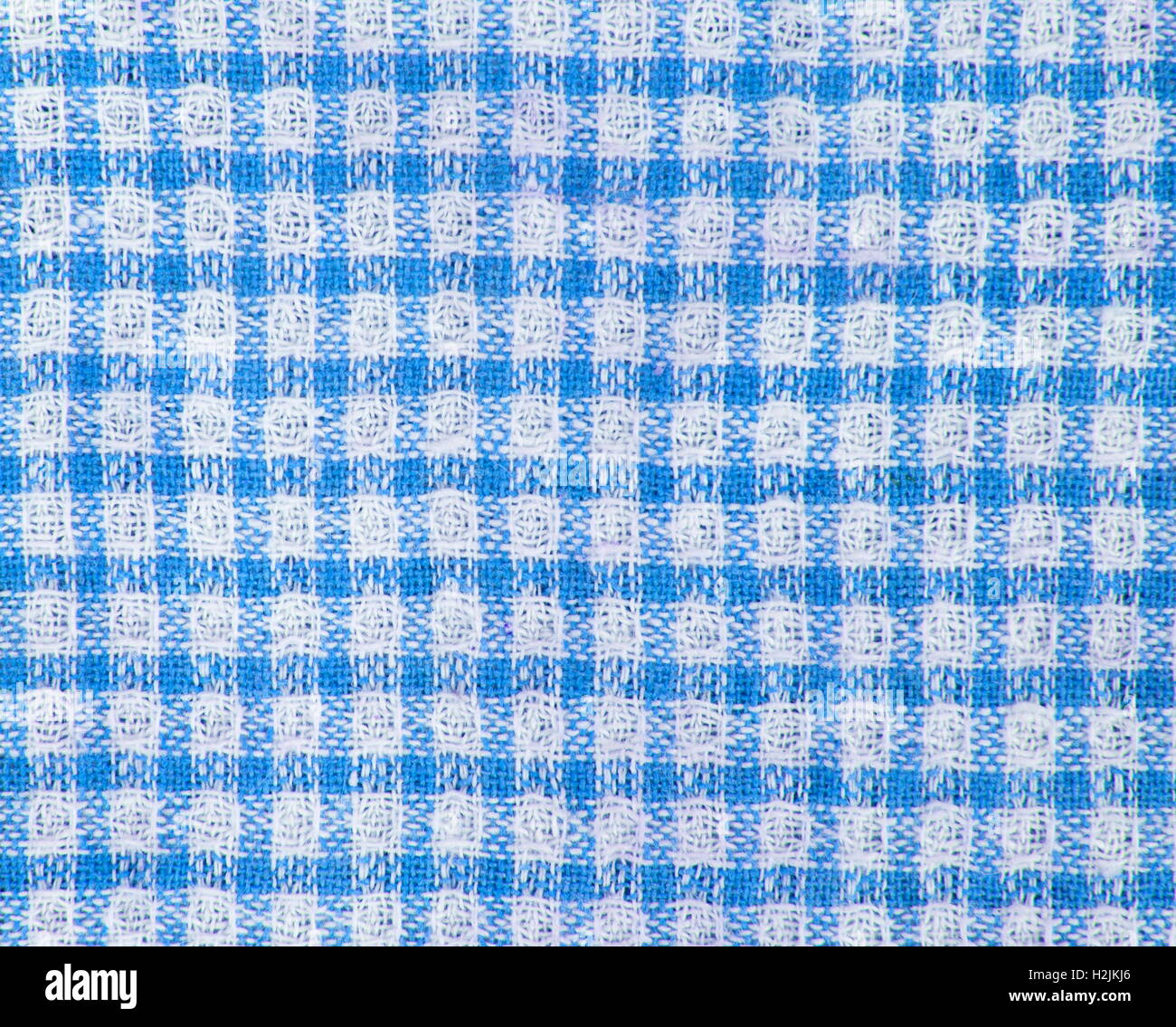 blue kitchen towel as a background Stock Photo - Alamy