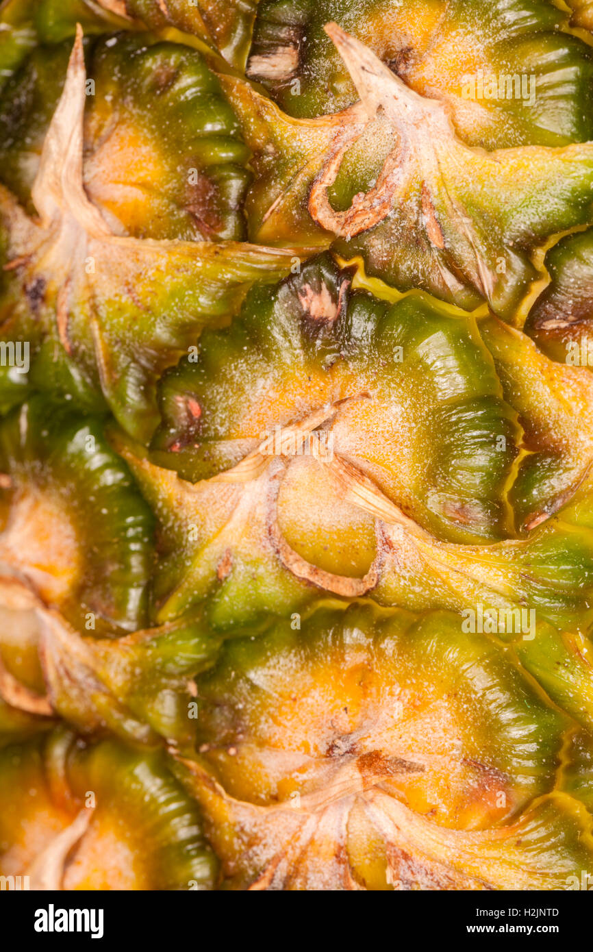 Surface of a pineapple Stock Photo - Alamy