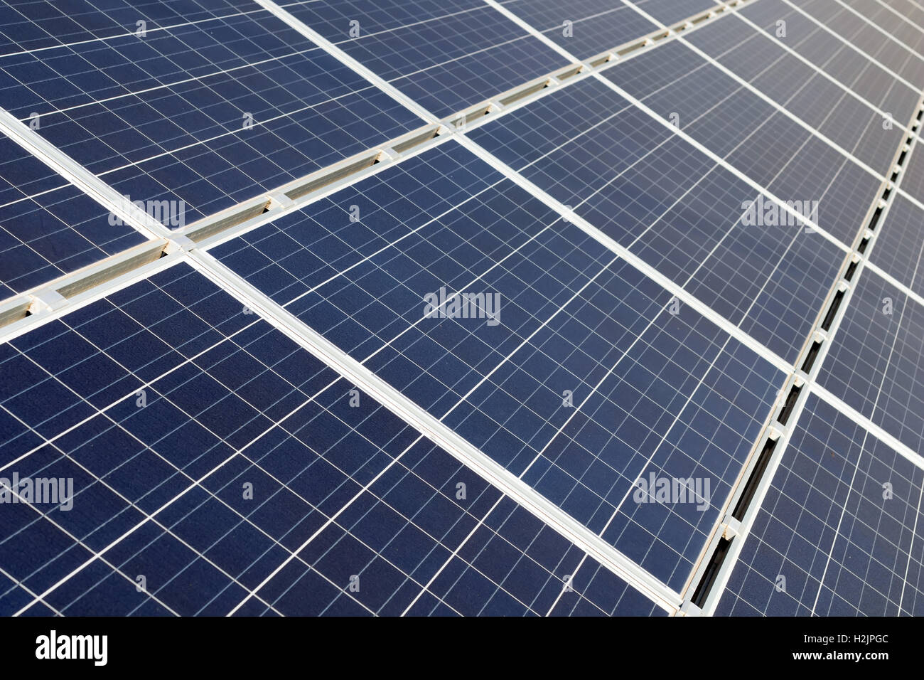 Arrangement of solar energy production plant. Photovoltaic modules for ...