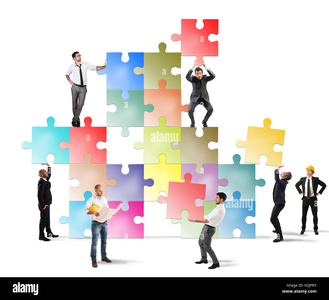 Join a team Cut Out Stock Images & Pictures - Alamy