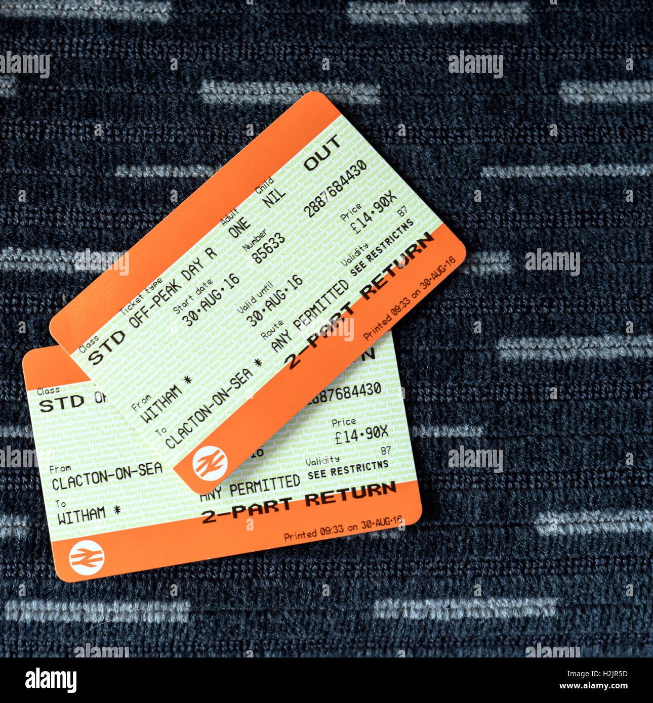 Train ticket hi-res stock photography and images - Alamy