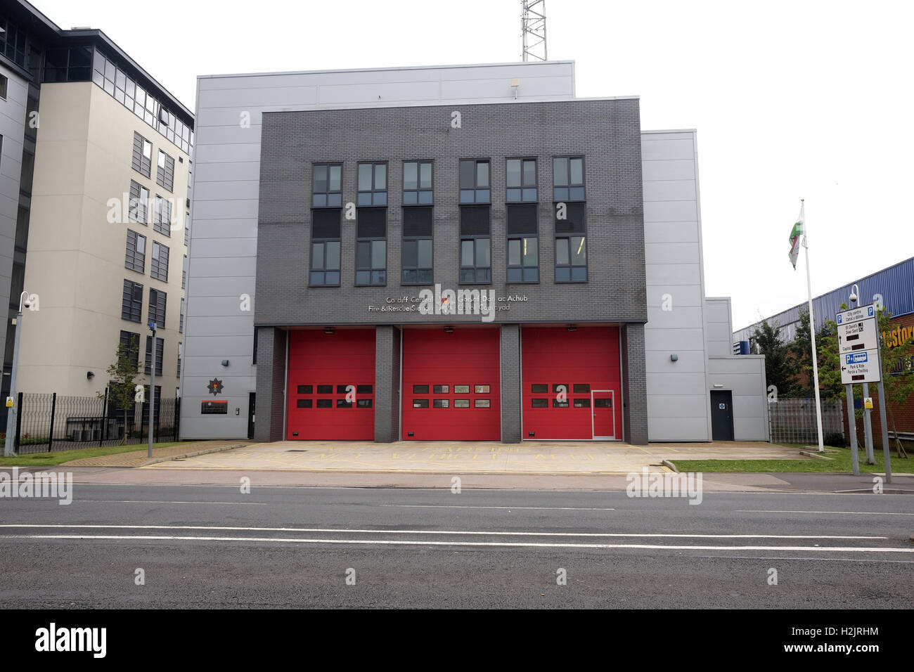 Cardiff city fire service hi-res stock photography and images - Alamy
