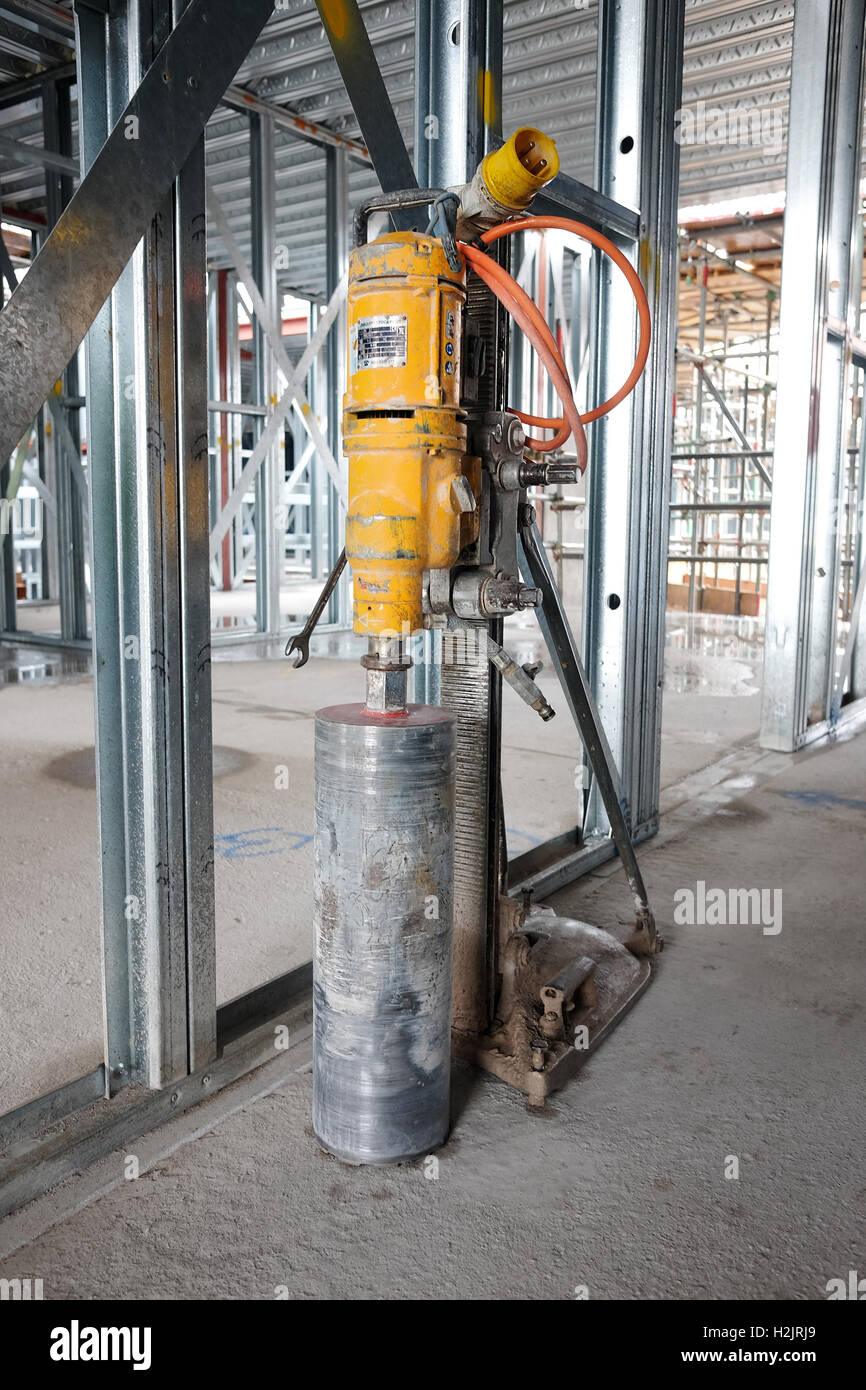 26th September 2016, Large electric drill for forming very large ...