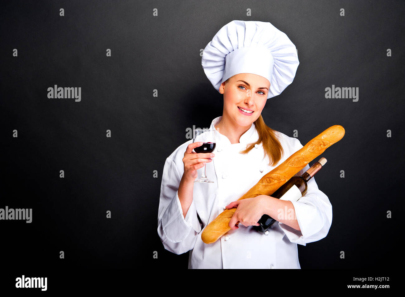 Bread woman smell hi-res stock photography and images - Alamy