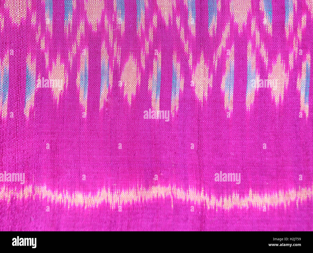 Thai silk pattern Stock Photo - Alamy