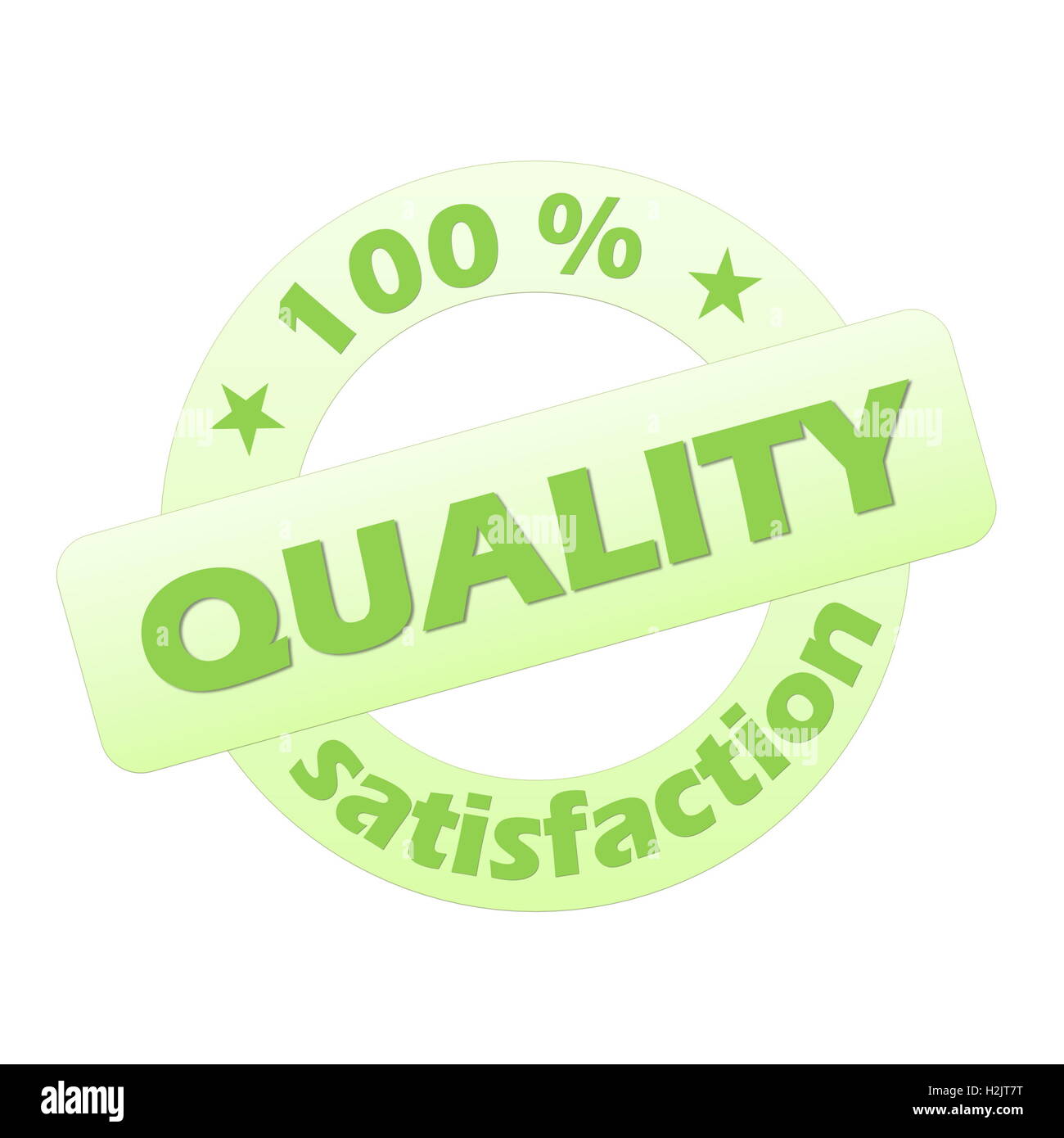 100 percent quality stamp hi-res stock photography and images - Alamy
