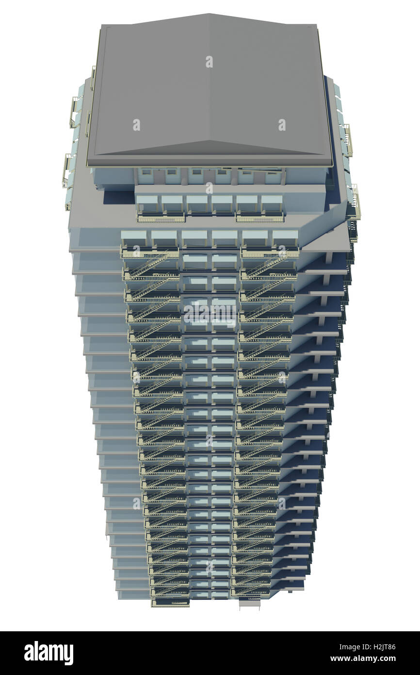 Highly detailed building Stock Photo - Alamy