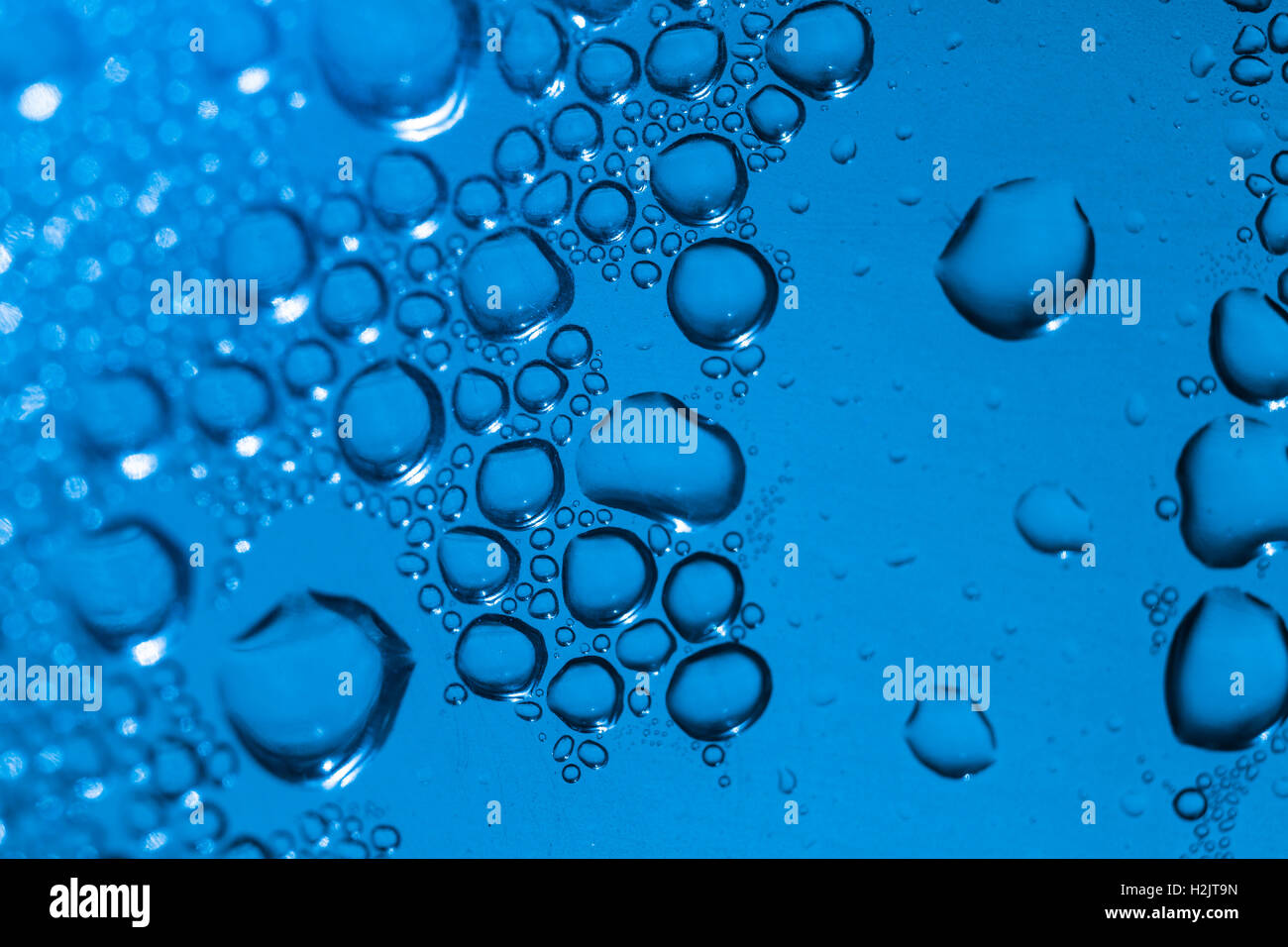 Refreshing blue watery background (shallow DOF Stock Photo - Alamy