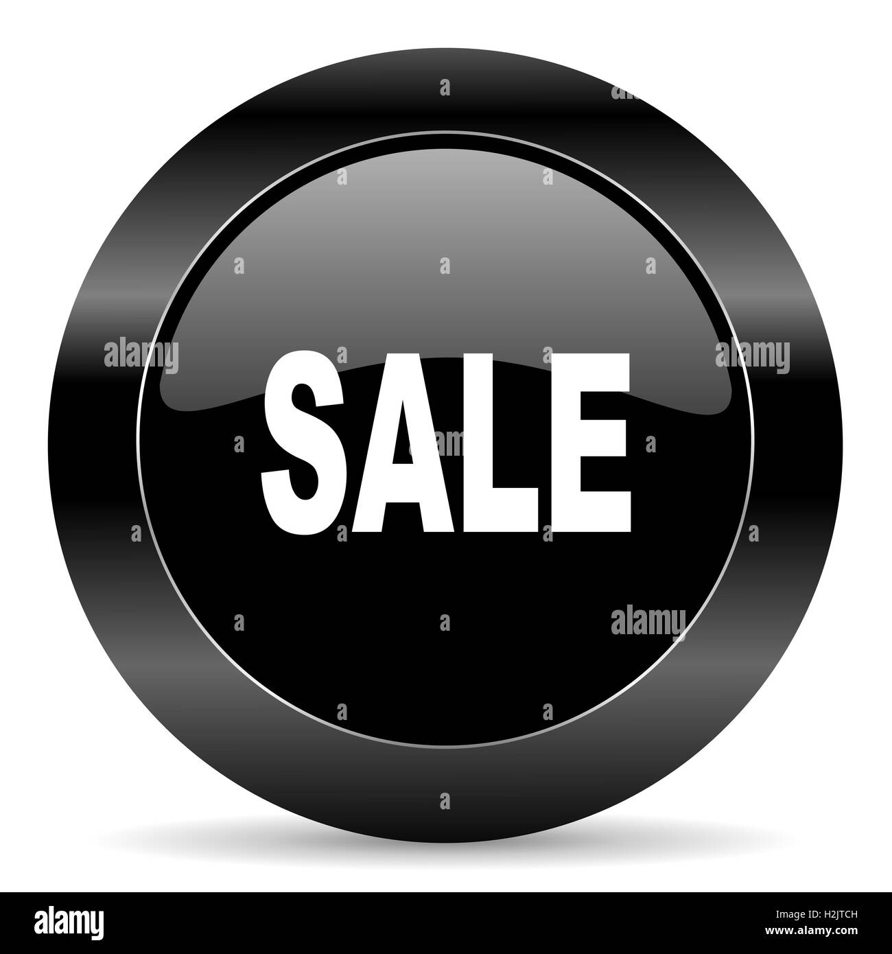 Sale icon internet button Black and White Stock Photos & Images - Alamy