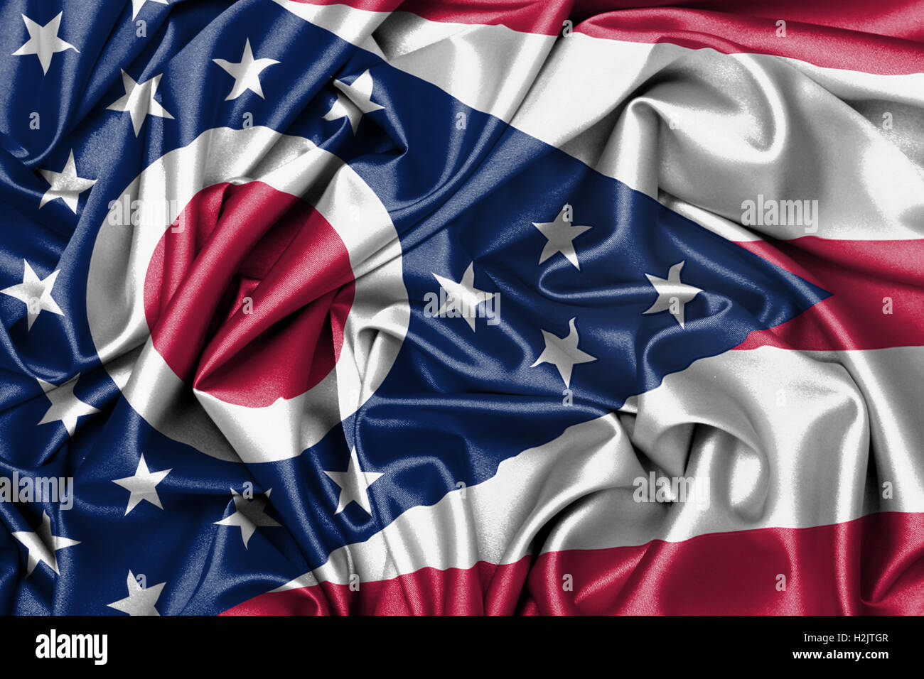 Ohio 3d flag hi-res stock photography and images - Alamy